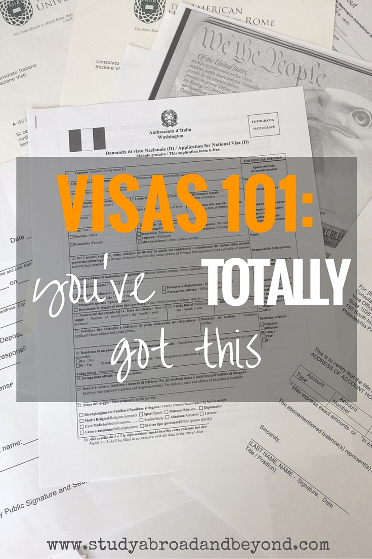 Visas for fun - Study Abroad and Beyond